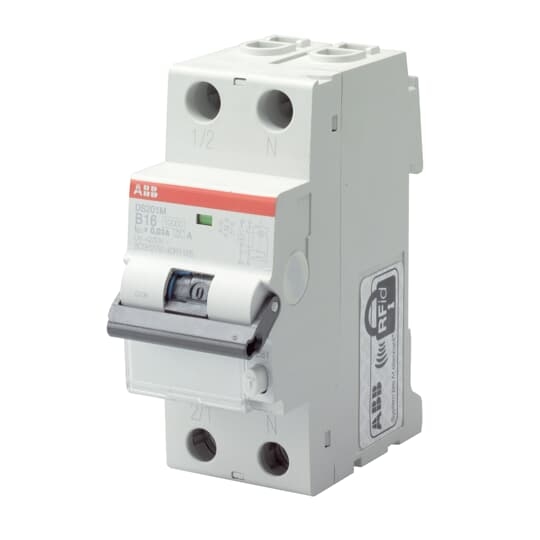 ABB DS201 M C16 AC30 kombinace chránič+jistič 16A/C 0,03A ...